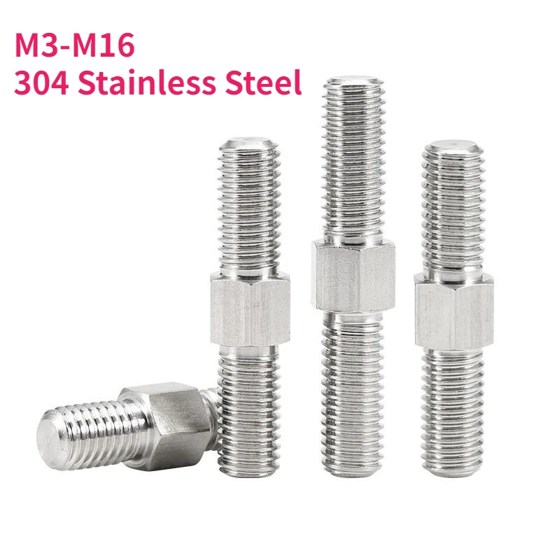 M3-M16-304-Stainless-Steel-Left-and-Right-Thread-Double-End-Thread-Rod ...