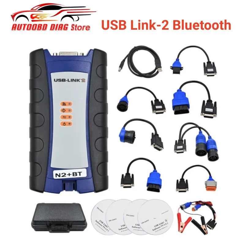For-NEXIQ-2-USB-Link-N2-125032-Bluetooth-Version-For-Diesel-Heavy-Duty ...