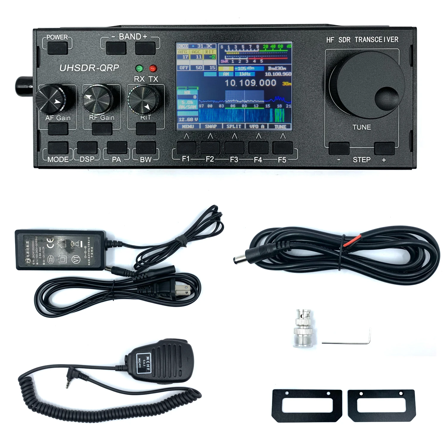 MCHF V0.6.3 HF SDR Transceiver QRP Transceiver amatorskie Radio szynowe ...