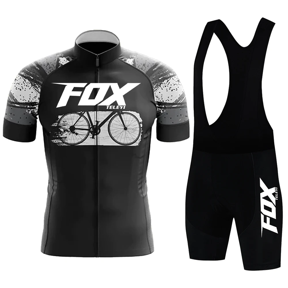 Fox teleyi Conjunto de ropa de ciclismo, uniforme de verano para ...