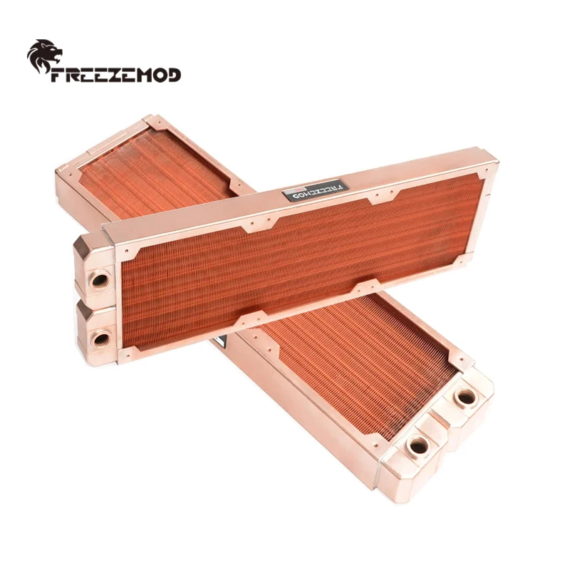 FREEZEMOD-All-Copper-360-Radiator-360mm-Heatsink-For-PC-Case-Water ...