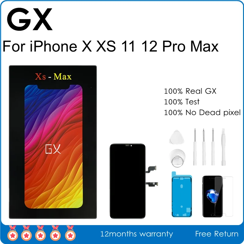 Screen Iphone 12 Pro Max Gx Soft Oled | Iphone Xs Max Screen ...