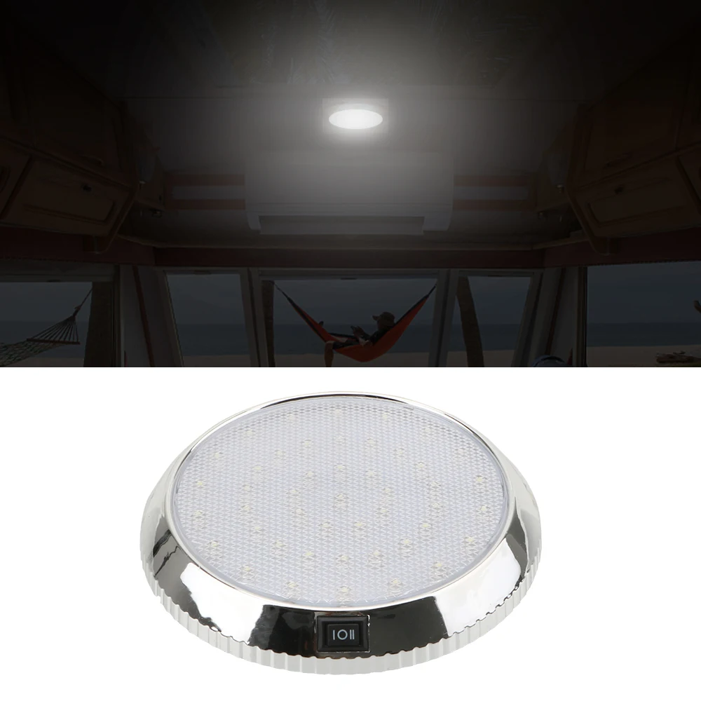 Reading-Lamp-46LED-12V-Car-Dome-Roof-Ceiling-Interior-Light-Car-styling ...