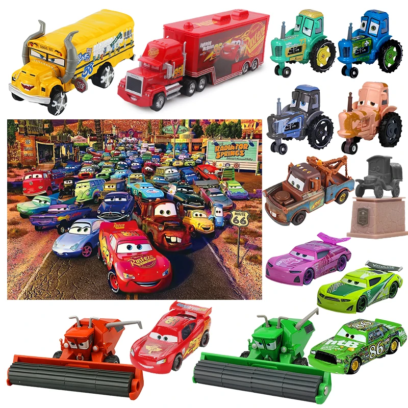 New-Disney-Pixar-Cars-3-Cars-2-Toys-Lightning-Mcqueen-Mack-Uncle-Div ...