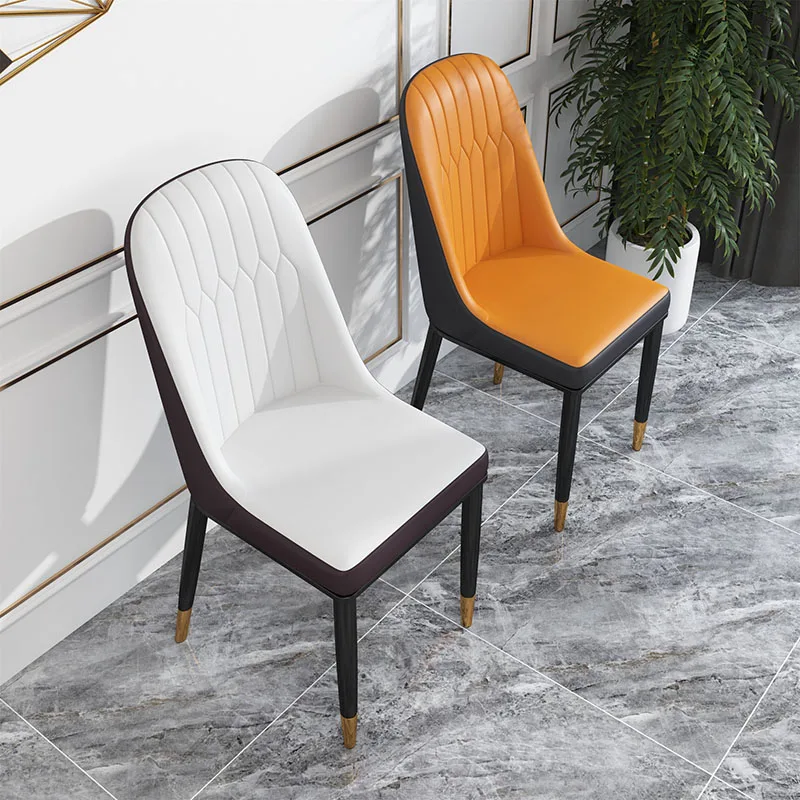 Nordic Coffee Chairs Dining Chair Living Room Furniture Armchair ...