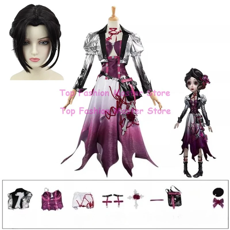 Silver Antimony Doctor Cosplay Game Identity V Emily Dyer Lydia Jones ...