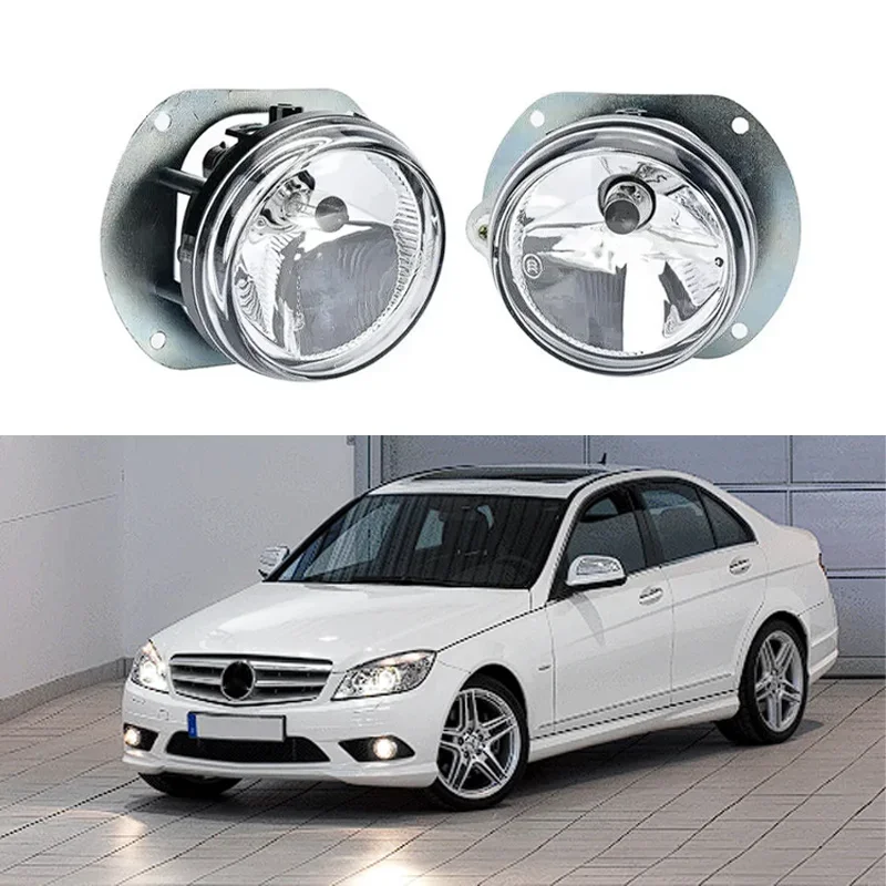 Pair Left&Right For Mercedes-Benz W204 W216 R230 W164 W251 C63 AMG Fog ...