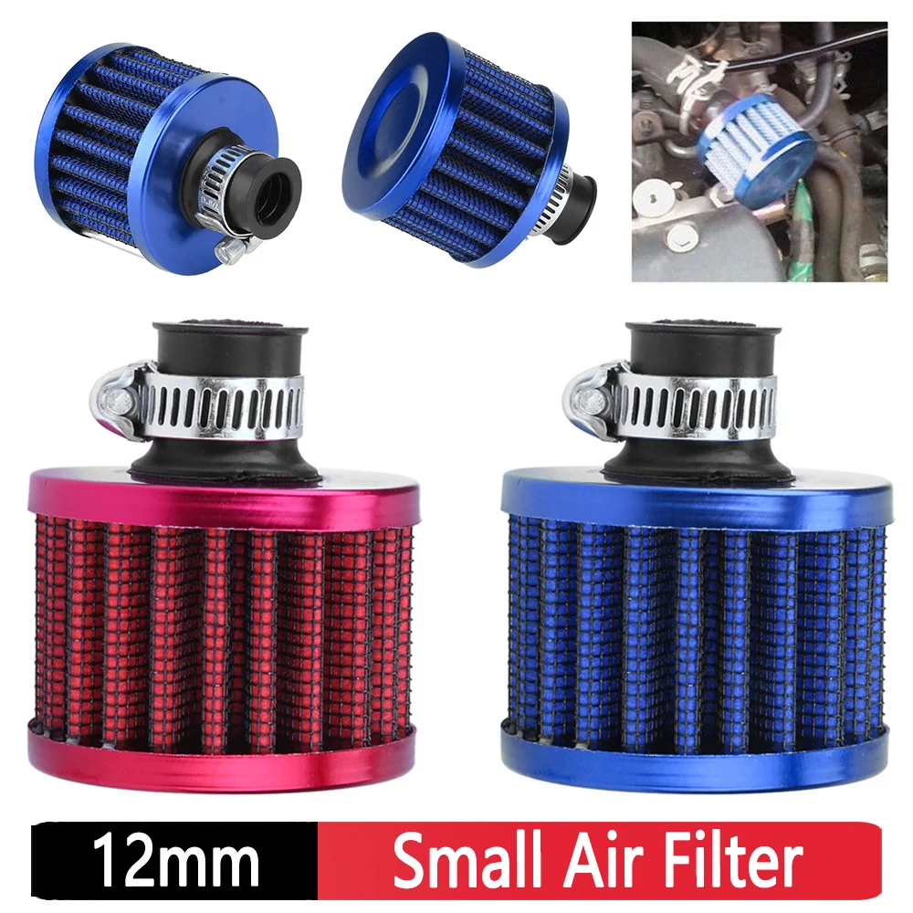 Motorcycle-Air-Filter-12mm-Universal-Car-Scooter-Pit-Dirt-Bike-Cold-Air ...