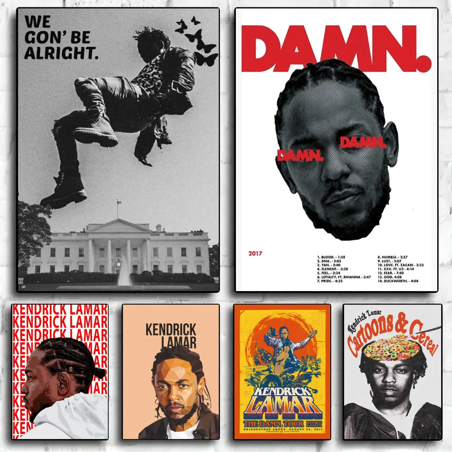 kendrick-lamar-Decoration-Art-Poster-Wall-Art-Personalized-Gift-Modern ...