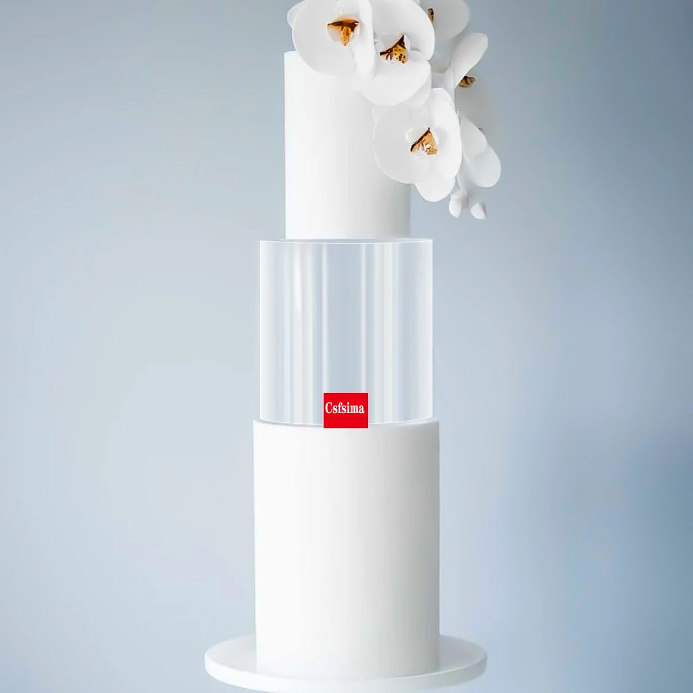 High-20cm-Floating-Acrylic-Cake-Separator-Stand-for-Wedding-Birthday ...