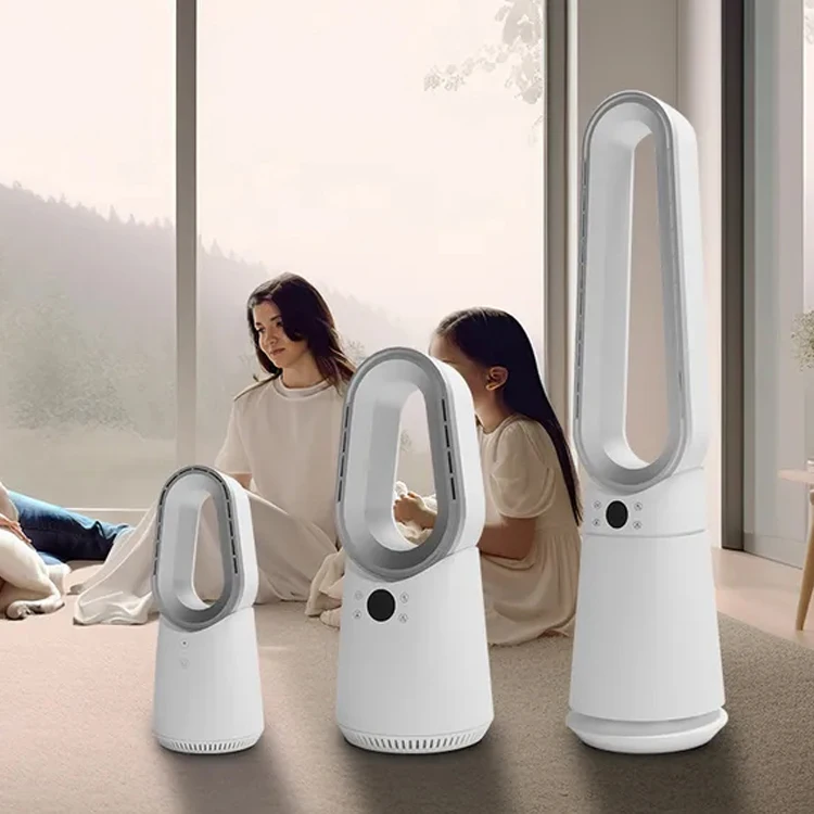2025 New Design 41 Inch Tall Bladeless Fan Tower 20 Speed Smart ...