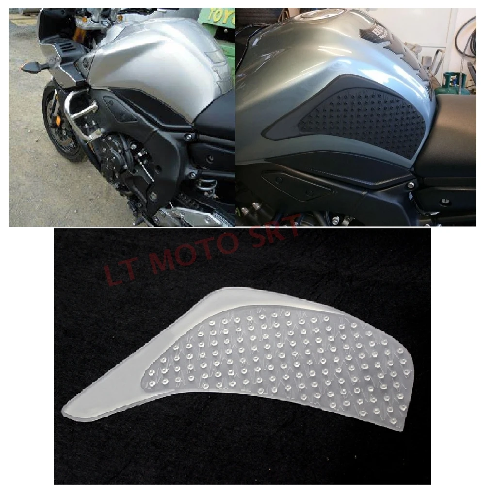 For Yamaha FZ1 Motorcycle Tank Pad Side tank Knee Traction Anti Slip ...