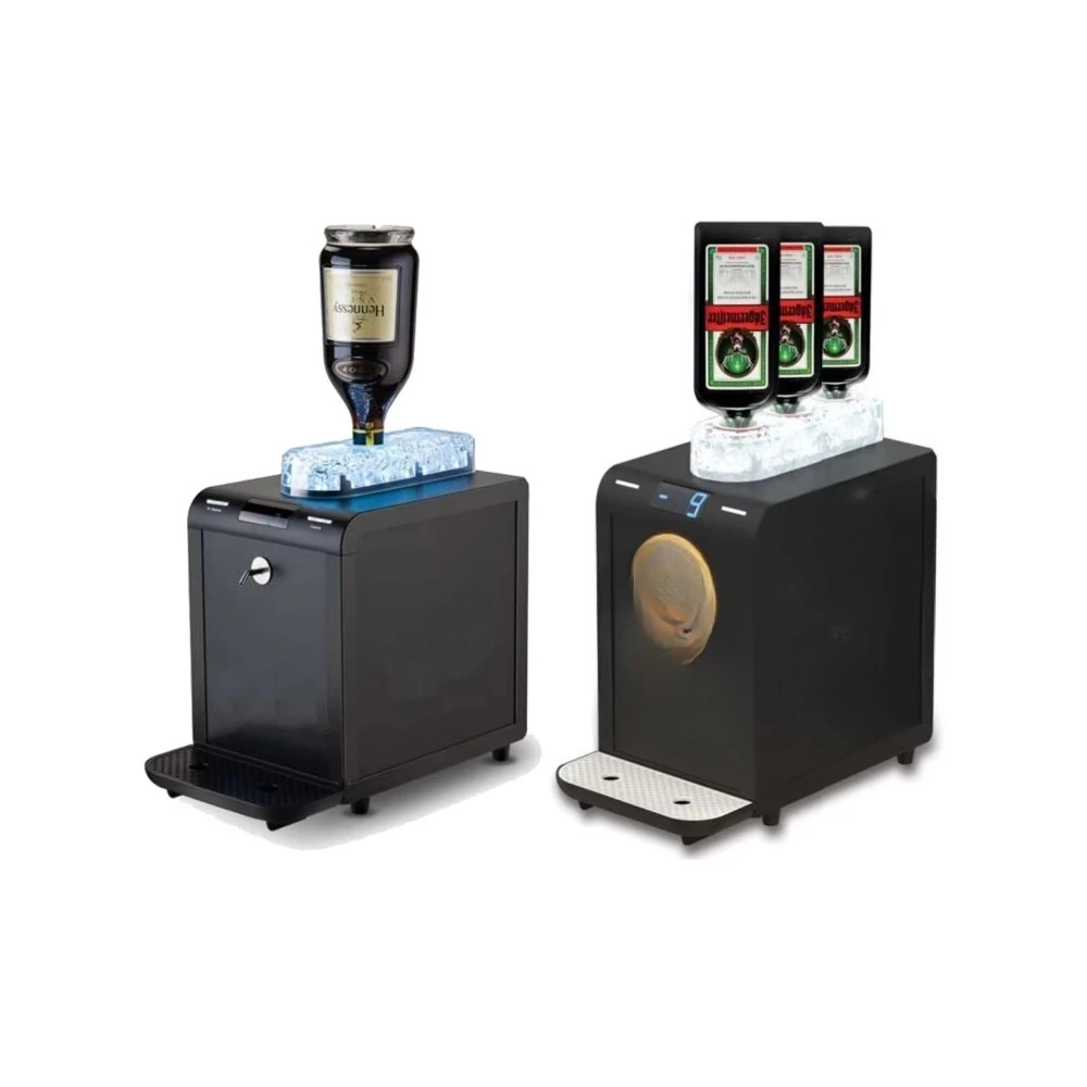 Hotel Mini Automatic 4 Bottle Tequila Cold Liquor Shot Chiller Mobile ...