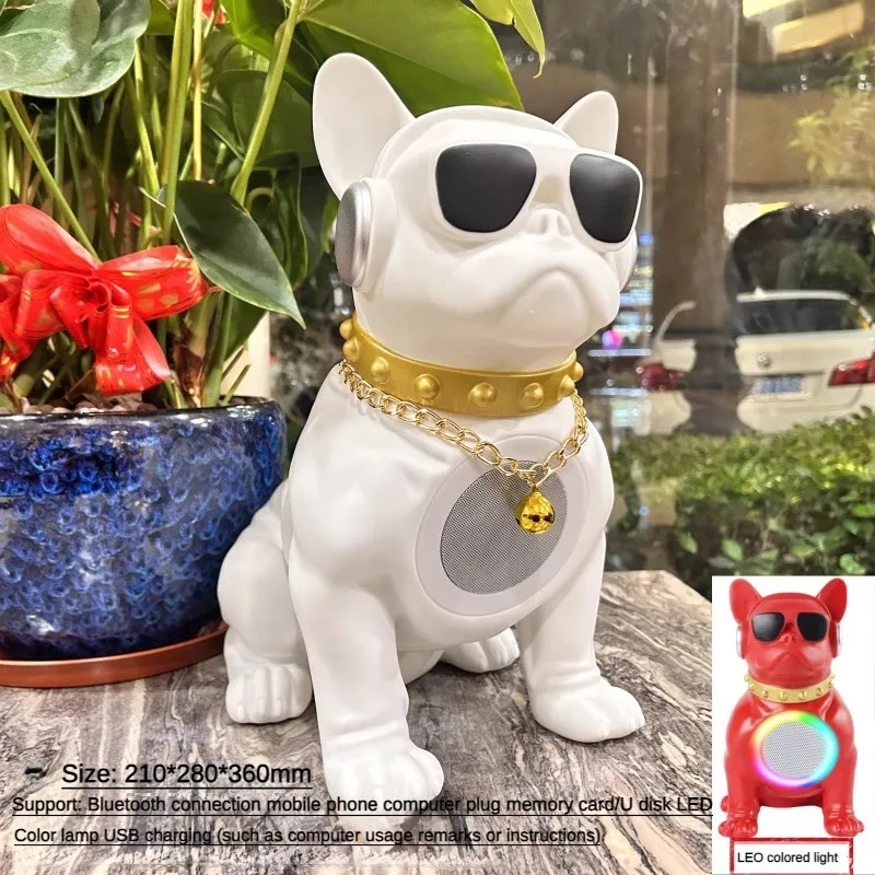 Outdoor Portable Bluetooth Speaker with Wireless Dog-Like Appearance ...