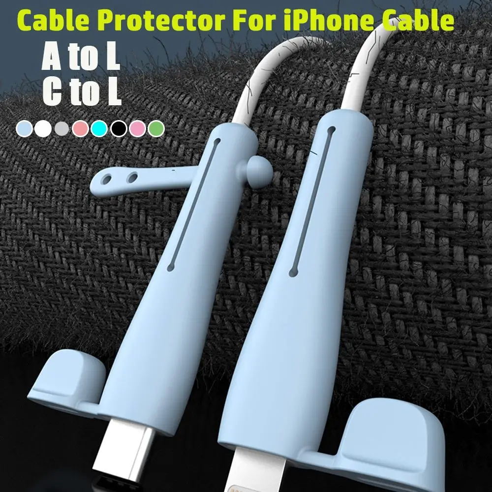 New Cable Protector Soft Silicone Cover For Apple iPhone USB Charger ...