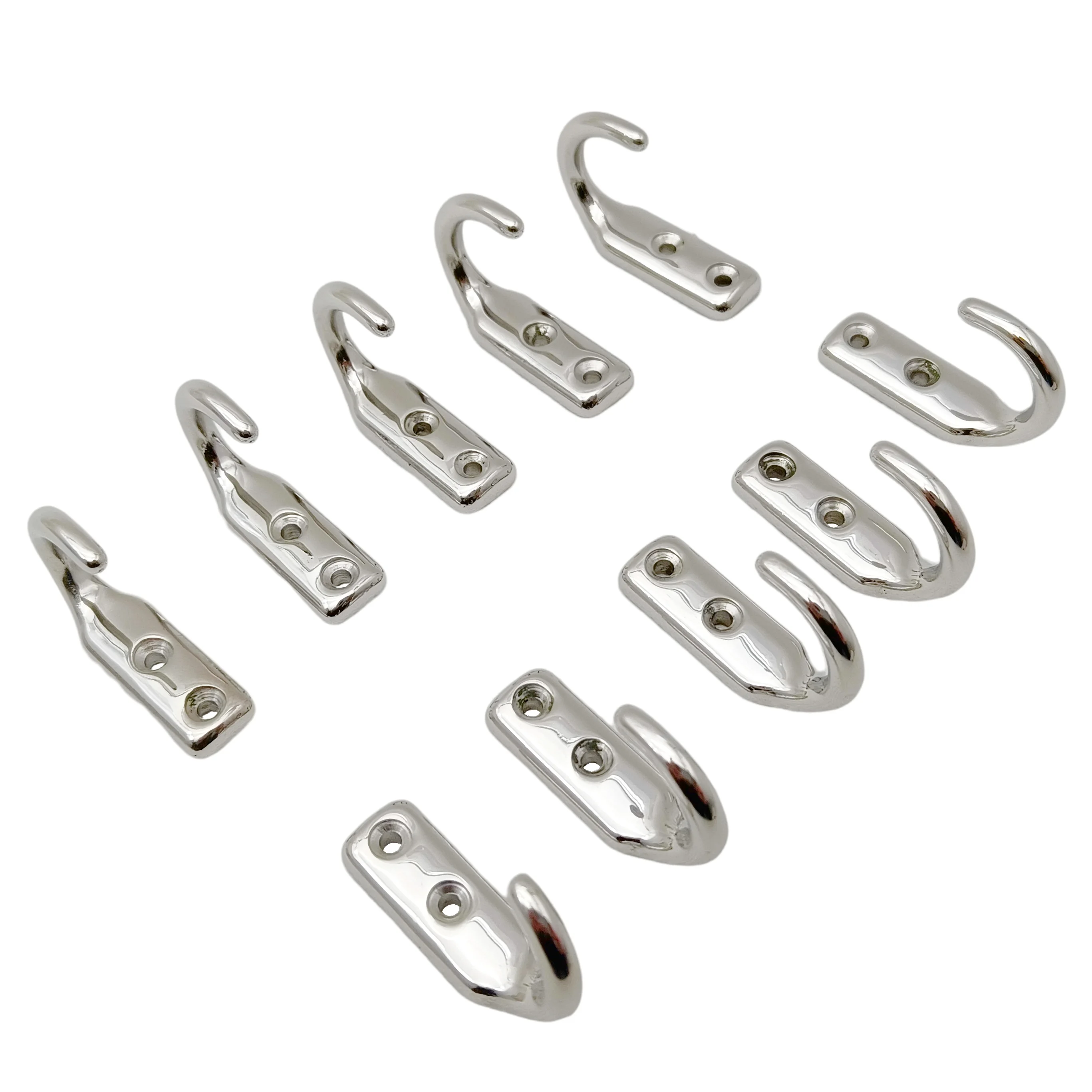 10-PCS-Marine-Grade-316-Stainless-Steel-Single-Wardrobe-Coat-Hook-for ...