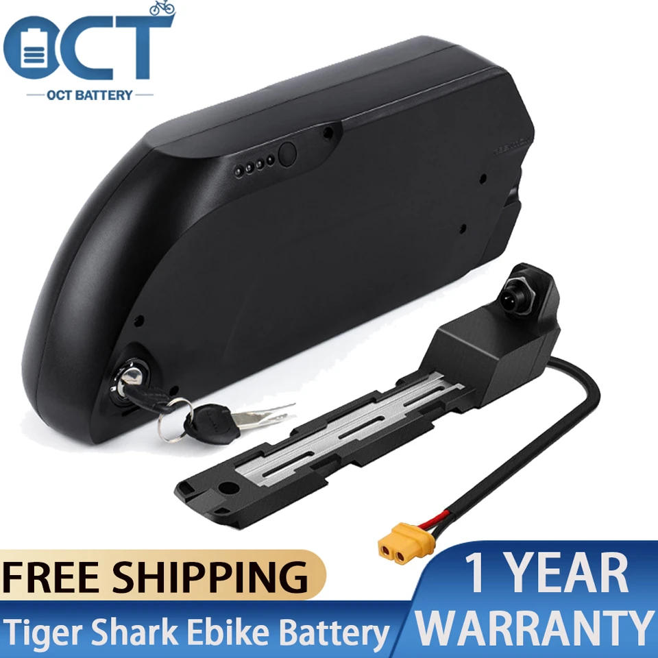 48v 20ah Tiger Shark 52v Lithium Li-ion Battery For Electric Bicycles ...