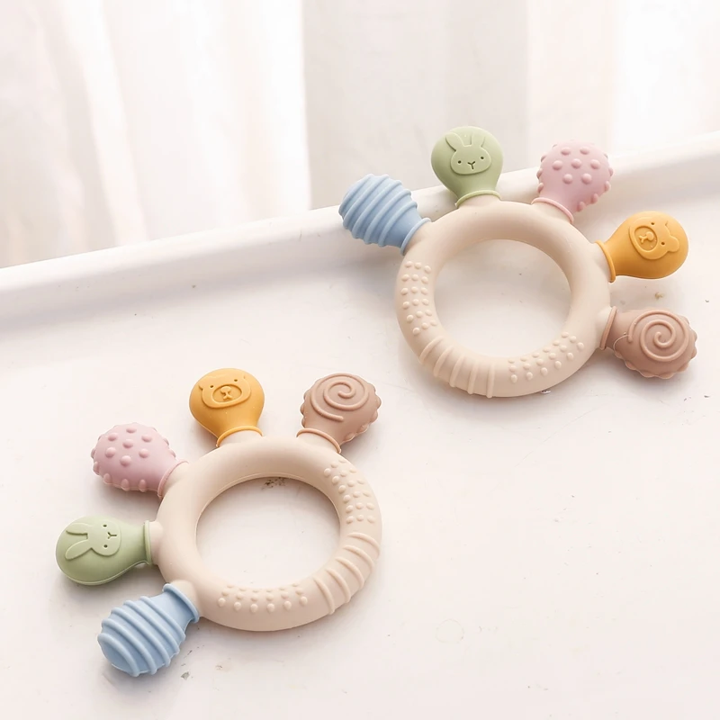 Nuk Pacifier Silicone Remote Teether For Babies - Sensory Chew Toy For ...
