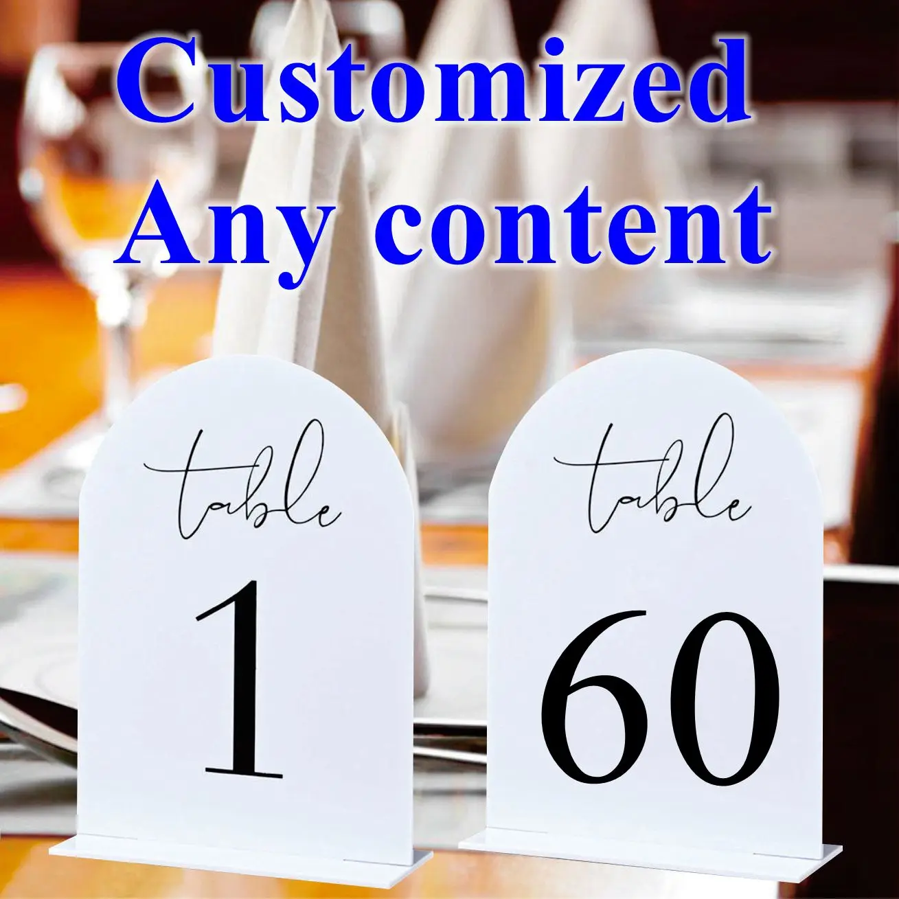 Customized-Wedding-Table-Number-Plate-1-60-Numbers-Hotel-Banquet-Hall ...