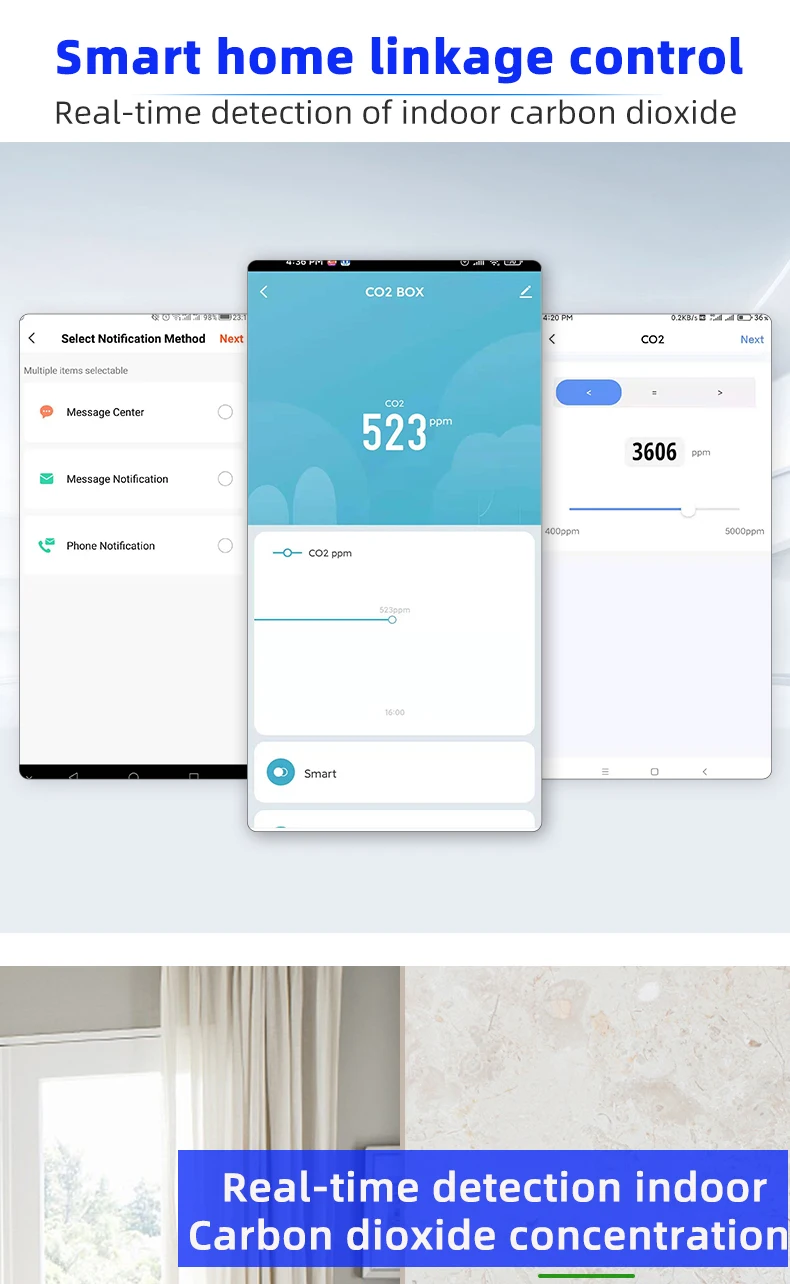 Carbon Dioxide Detector | Co2 Smart Life Detector | Sensors Co2 Smart ...