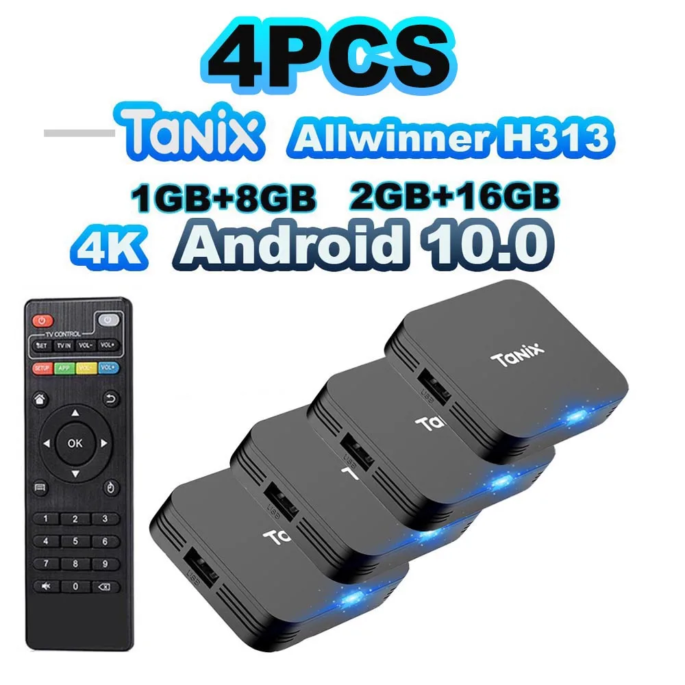 Tanix-TX1-Android-10-TV-Box-Stick-2-4G-WIFI-4K-100m-Global-Media-Player ...