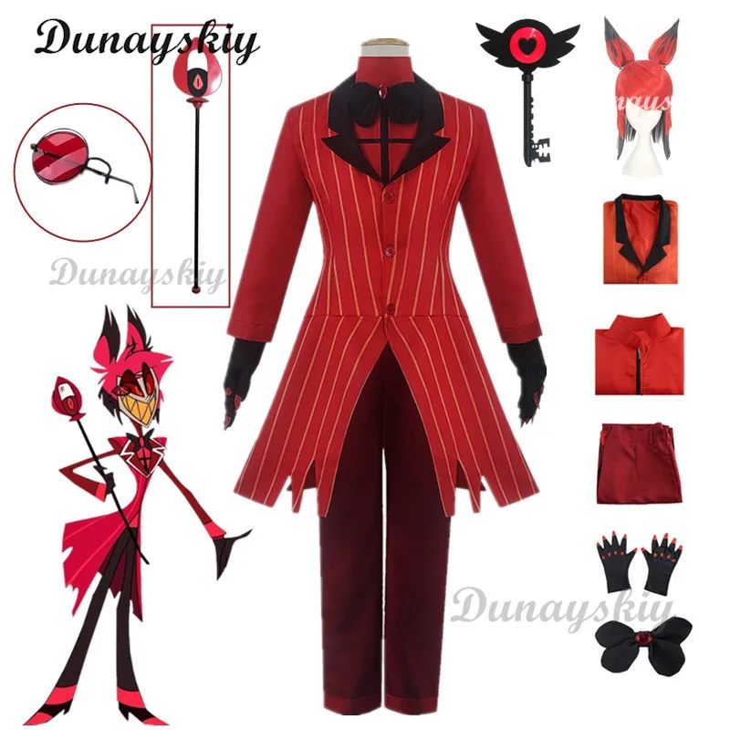 Hazbin-Cosplay-Hotel-Uniform-ALASTOR-Cosplay-Costume-Adult-Men ...