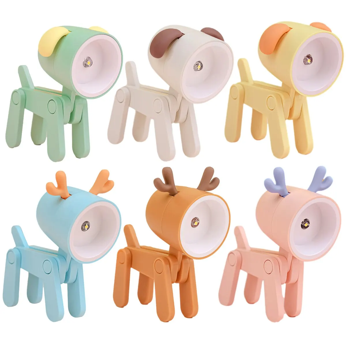 Mini-Led-Dog-Night-Light-Cute-Small-Phone-Holder-Dog-Lamp-Mini-Foldable ...