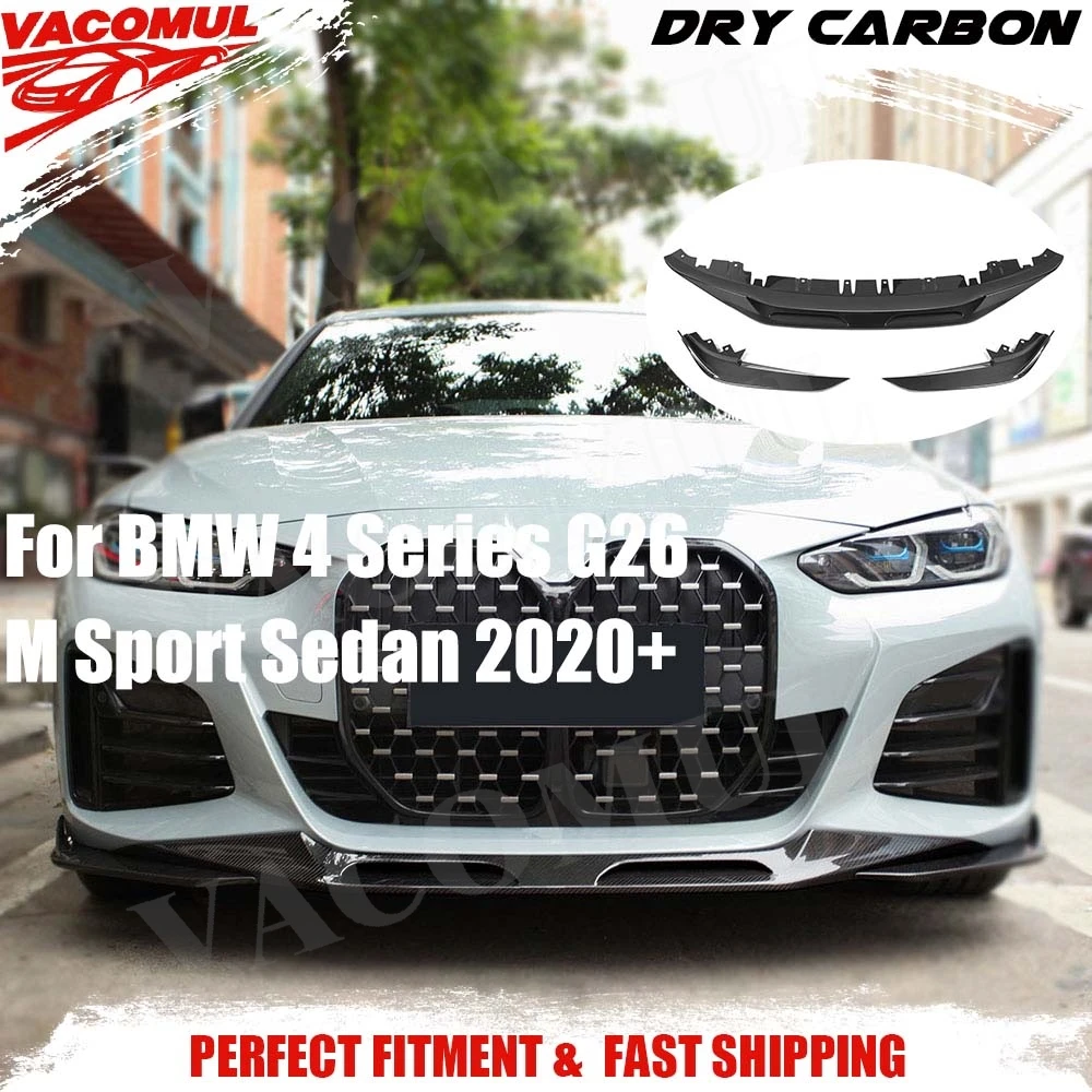 VACOMUL for BMW 4 Series G26 M Sport Sedan 2020+ Front Bumper Lip Car ...