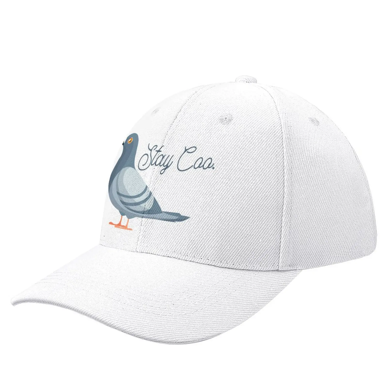 Stay-Coo-Funny-Pidgeon-Cute-Bird-Meme-Saying-Cool-Bird-Baseball-Cap ...