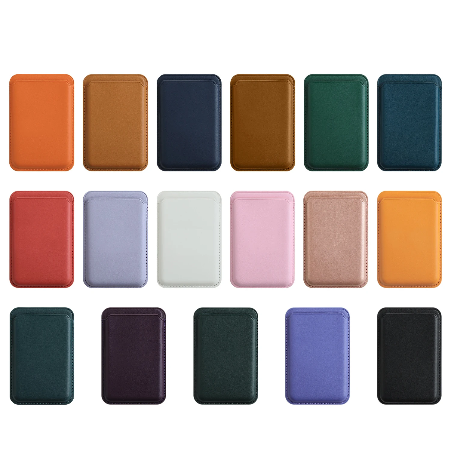 For-Magsafe-Wallet-Leather-Card-Holder-For-iPhone-15-14-13-12-Pro-Max ...