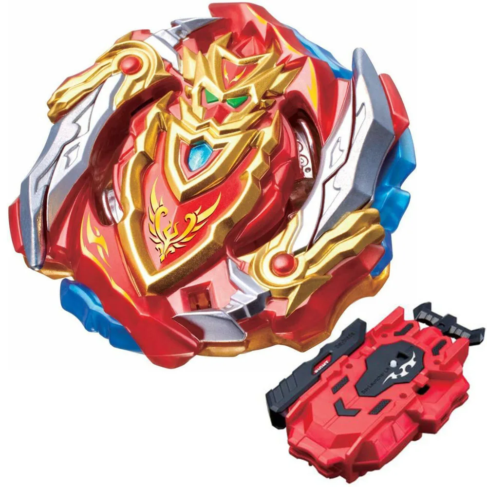 B-X TOUPIE BURST BEYBLADE brave roktavor cho-z Achilles Burst B-129 + launcher LR