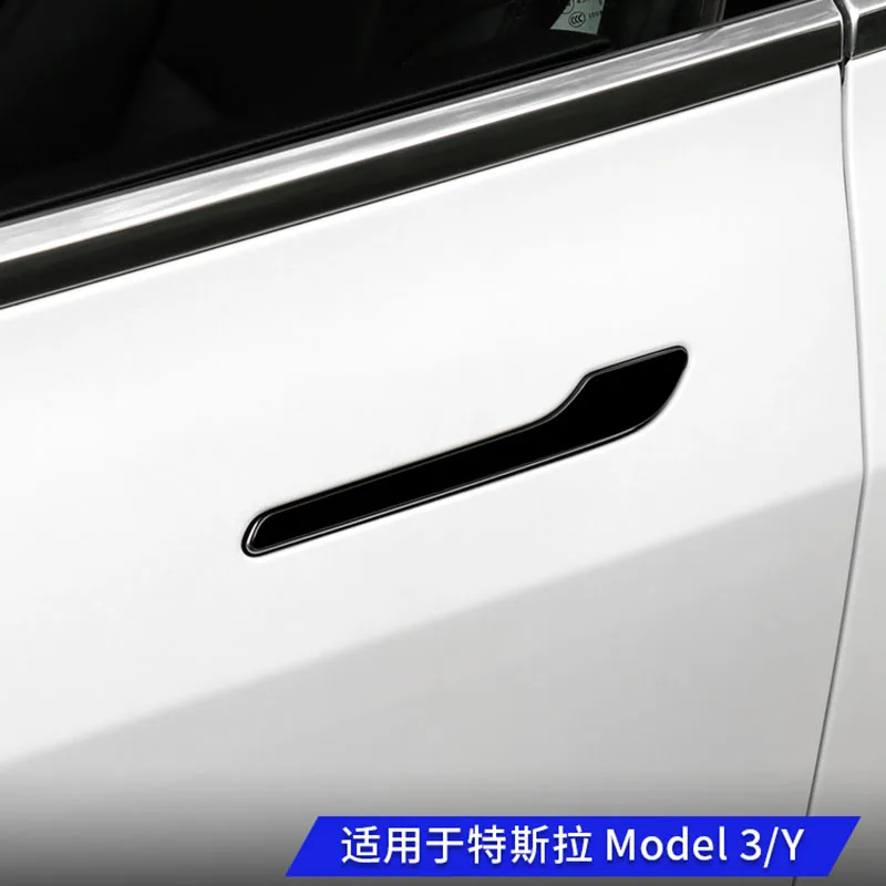 New-Car-Door-Handle-For-Tesla-Model-3-Y-2021-2023-Accessories-Door ...