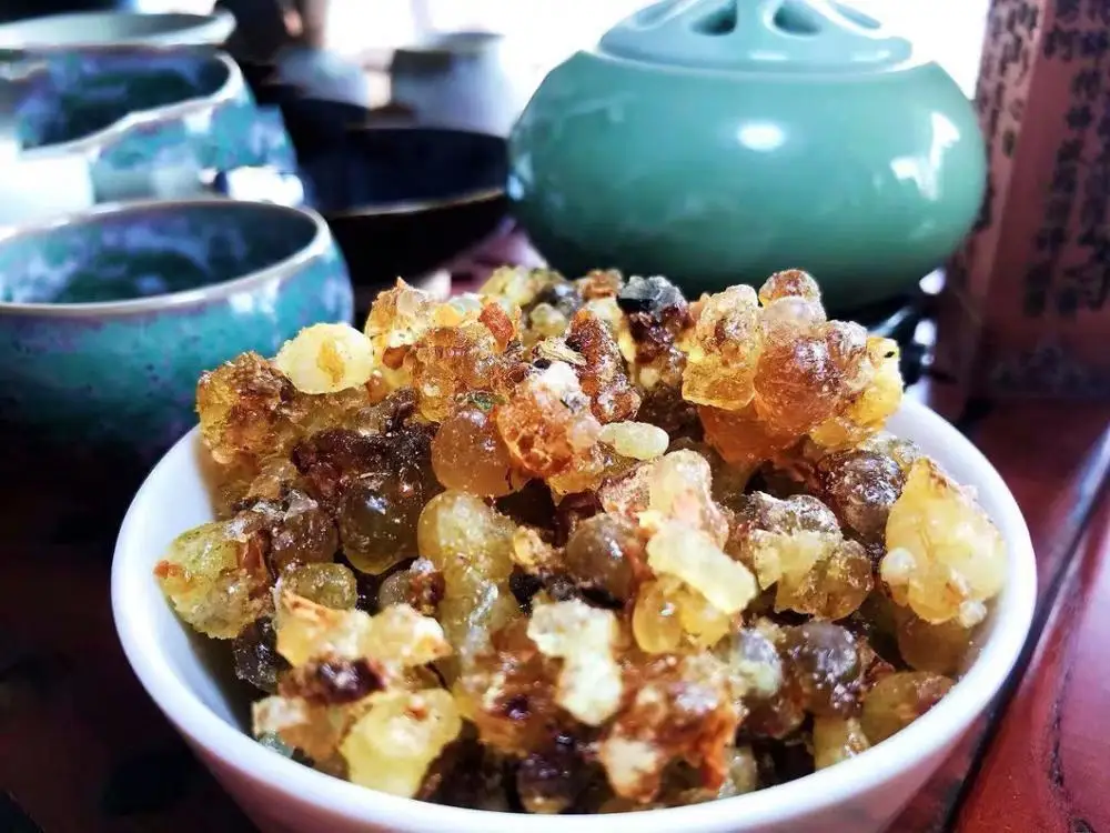 Organic Incense Oman Sarala Frankincense Mastic Resin Chinese Herbal ...