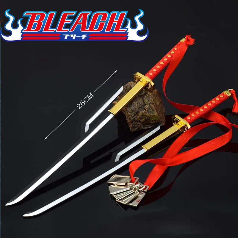 Bleach-26cm-J-shir-Ukitake-Weapons-Zanpakutou-Metal-Japanese-Katana ...
