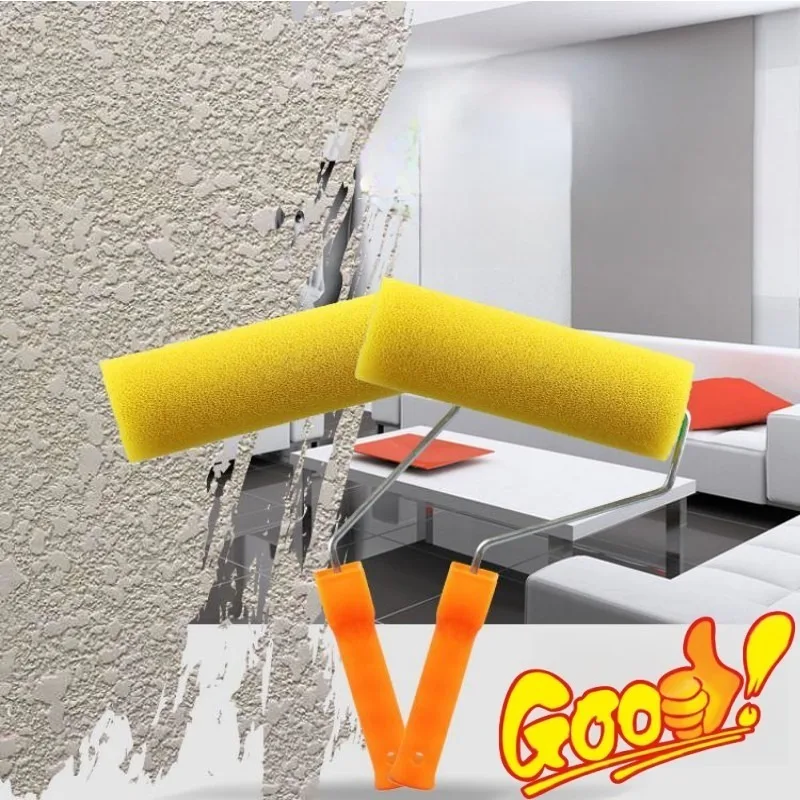 8-4-inches-Small-Paint-Rollers-with-Roller-Frame-wall-crafts-Polyester ...