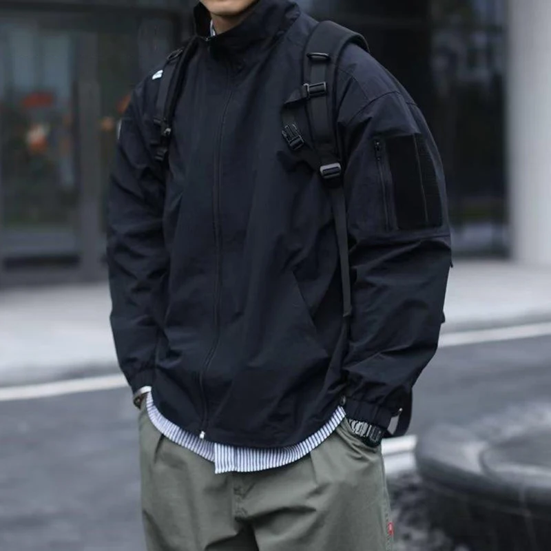 Autumn-Men-s-Outdoor-Jacket-Man-Tactical-Soft-Shell-Outwear-Japanese-Harajuku-Loose-Stand-Collar ...