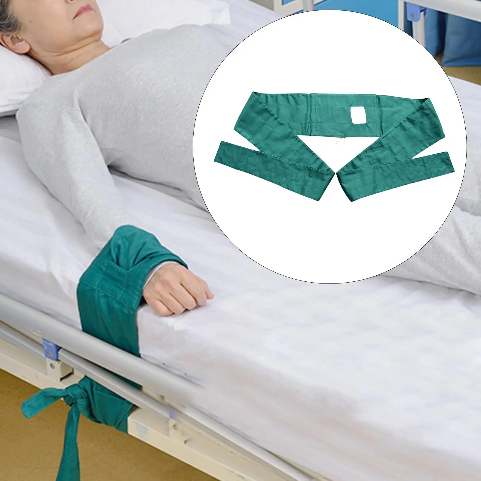 Patient-Restraints-Bed-Limb-Holders-Constraints-Control-for-Hands-Feet ...