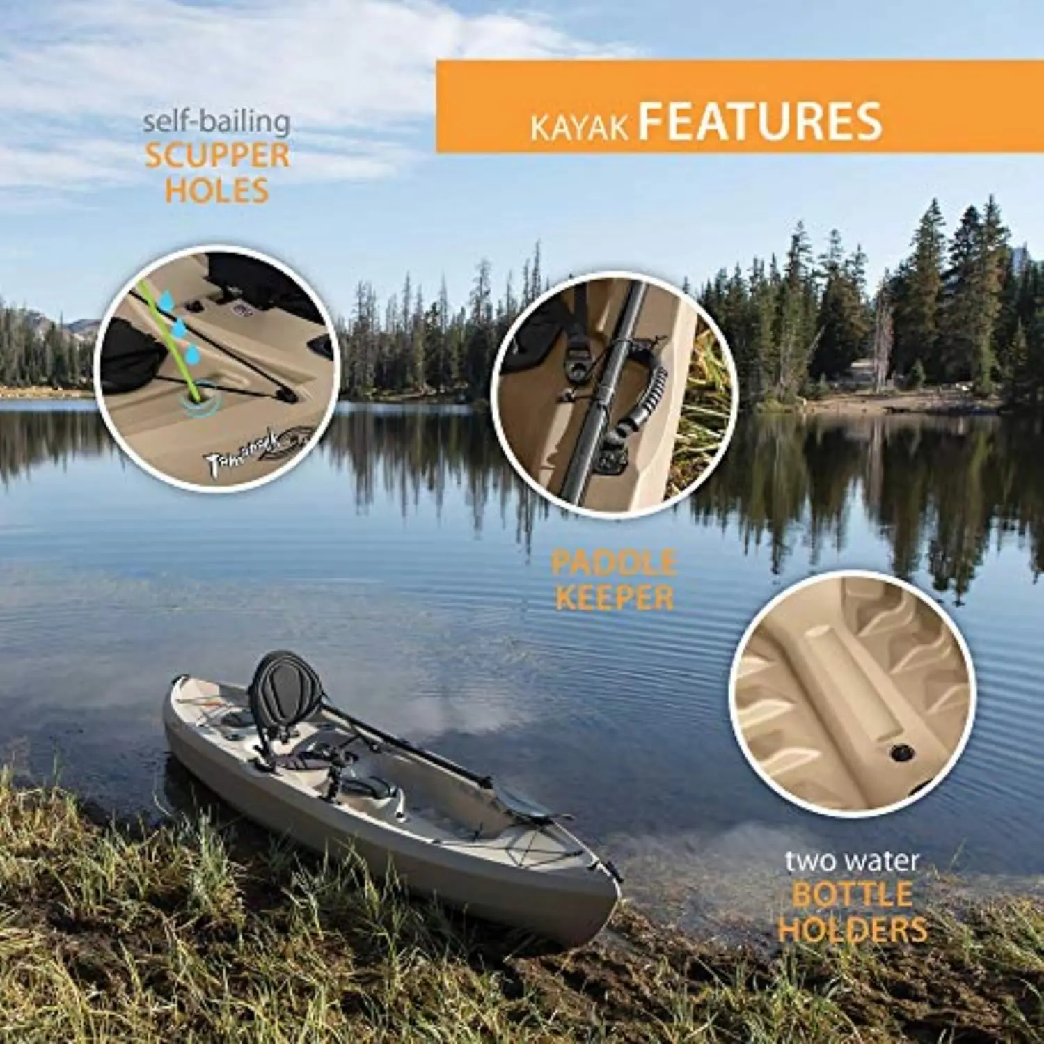 Tamarack Angler 100 Fishing Kayak – OUTFITTERS PURSUIT