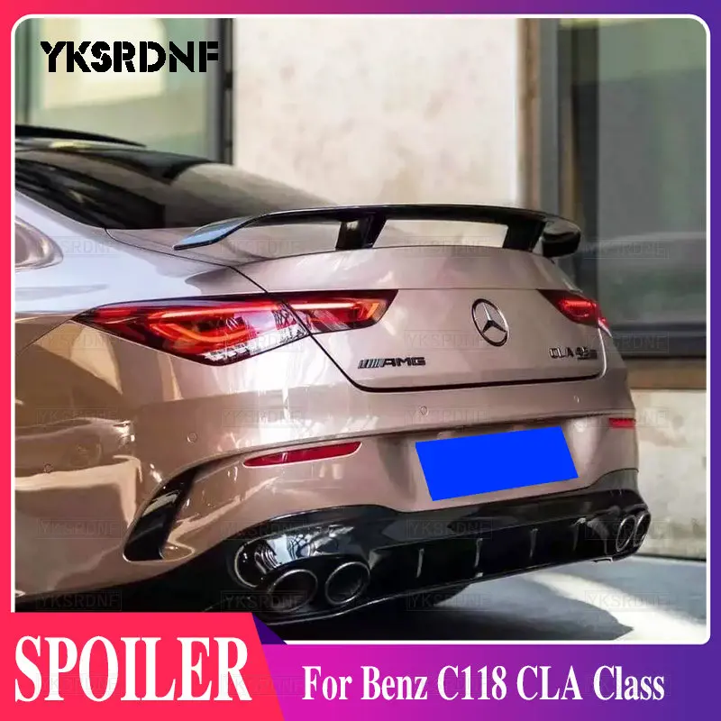 Rear Trunk Spoiler For Mercedes Benz C118 CLA Class 2019 2021 CLA180 ...