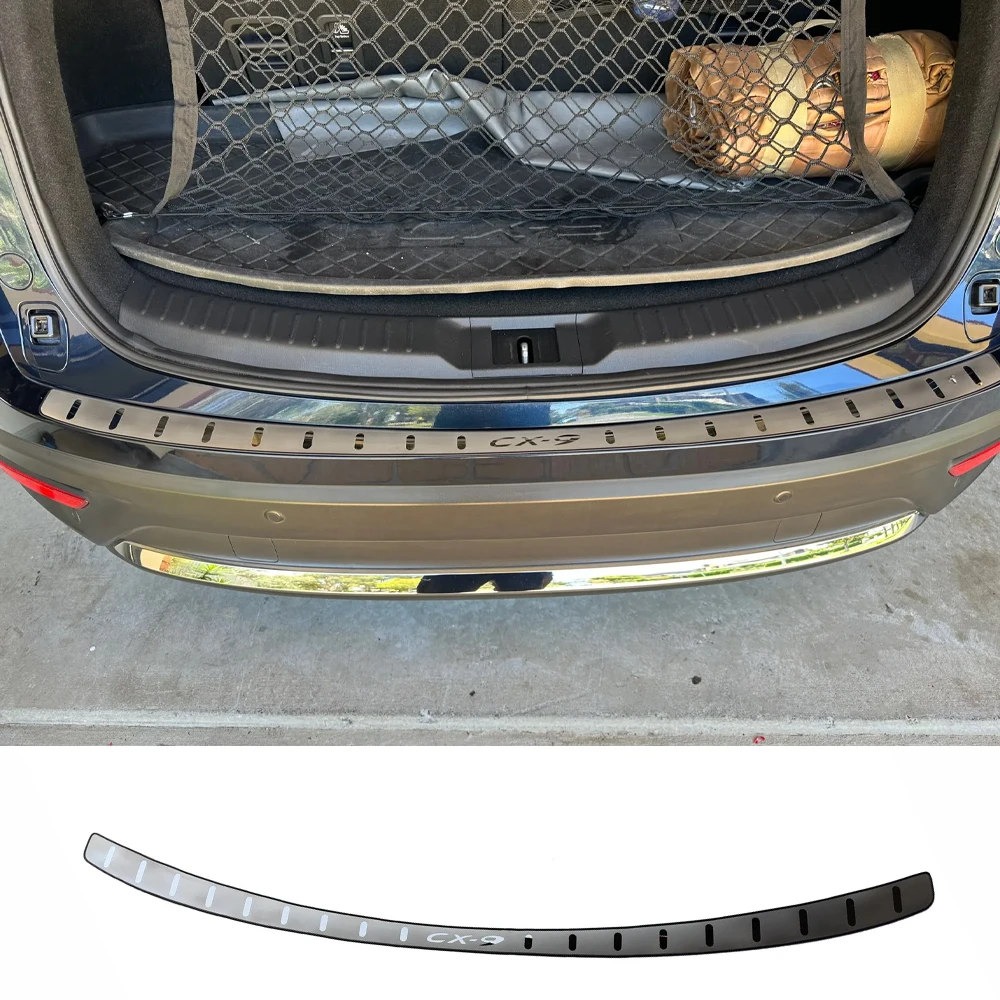 Trunk-Trim-Rear-Bumper-Protector-Car-Accessories-For-Mazda-CX-9-CX9-CX ...