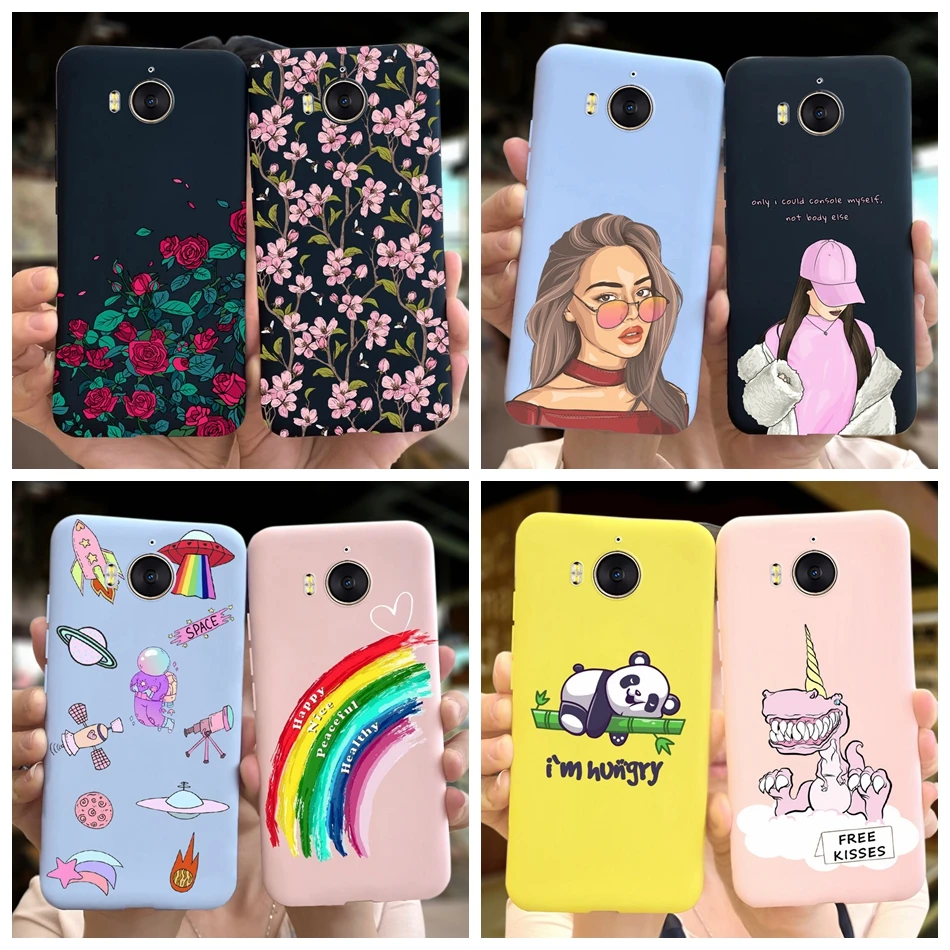 Lovely-Painted-Case-For-Huawei-Y5-2017-MYA-L03-L23-Soft-Silicone-Phone ...