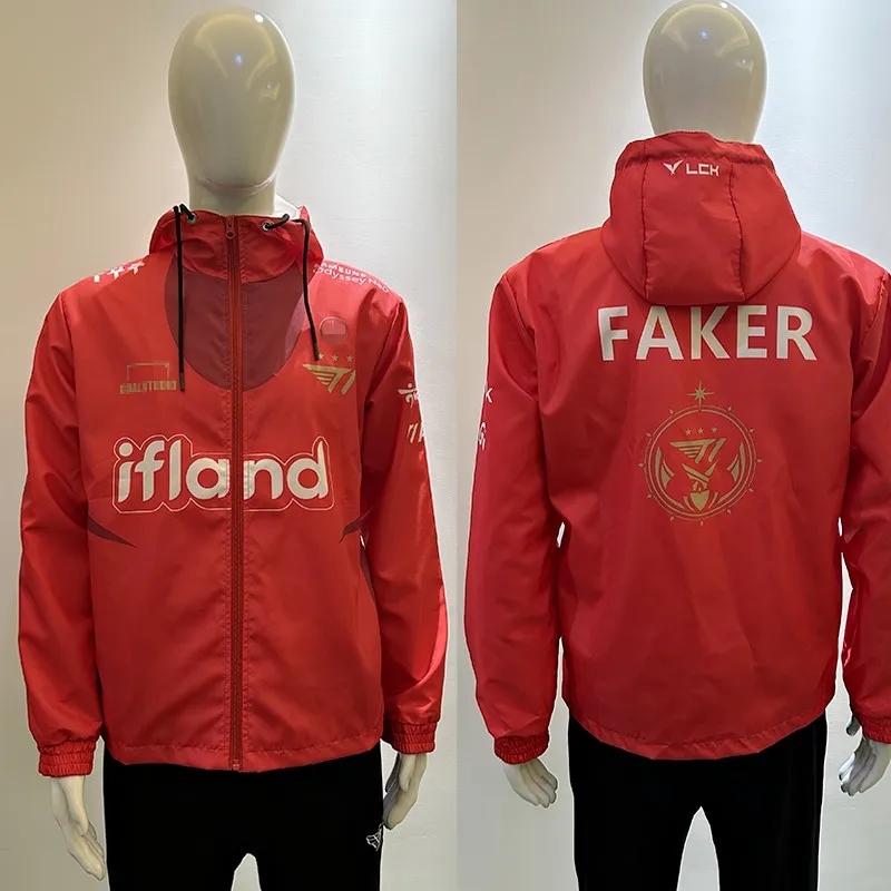 FAKER-Same-Jacket-Game-LOL-SKT-T1-Team-Uniform-S13-World-Championship ...