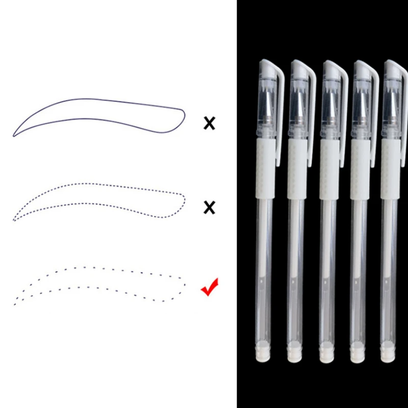 Microblading-Eyebrow-Pen-Pmu-Pencil-Tattoo-Skin-Marker-Brow-Lamination ...