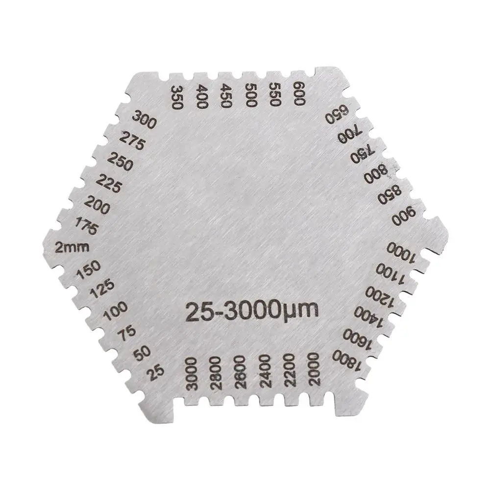 Paint-Coating-Hexagon-Wet-Film-Comb-Personalized-Hexagonal-Stainles ...