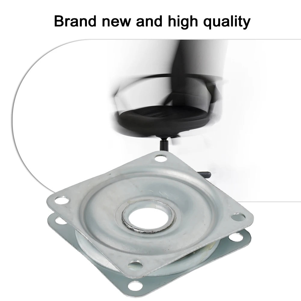 Square-Lazy-Susan-360-Metal-Bearing-Rotating-Swivel-Turntable-Plate ...