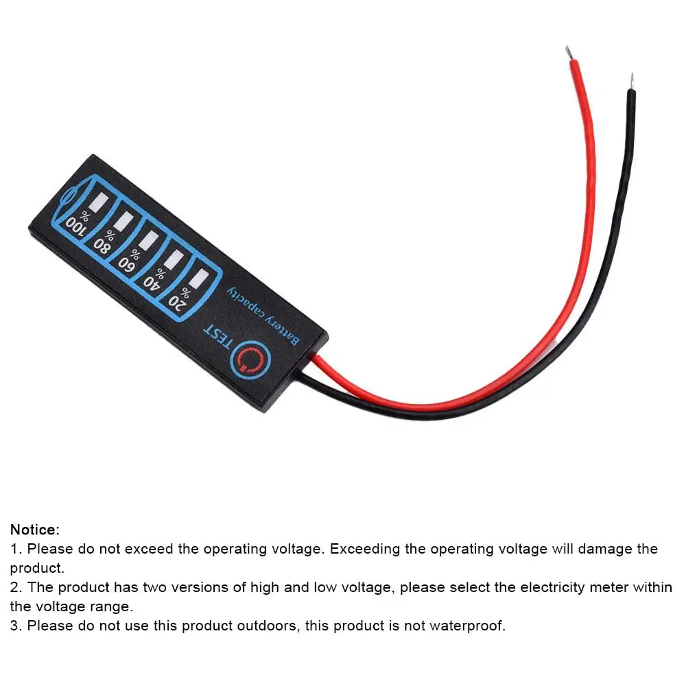 Battery Level Indicator 3-Series Ternary Lithium Battery Lithium Iron ...