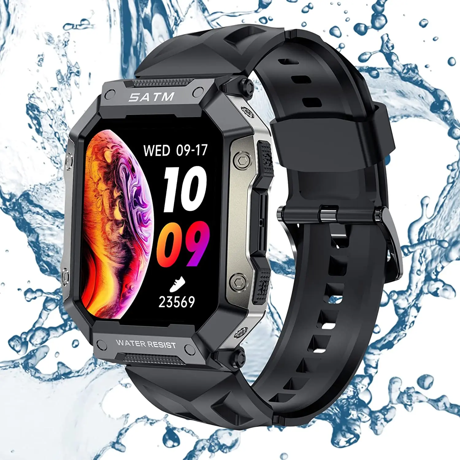 PG333 Outdoor Sport Smart Watch Multifunction Watches Fitness Tracker ...