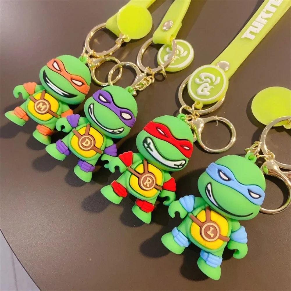 Ninja-Turtles-Keychain-Schoolbag-Cartoon-Pendant-Anime-Key-Chain ...