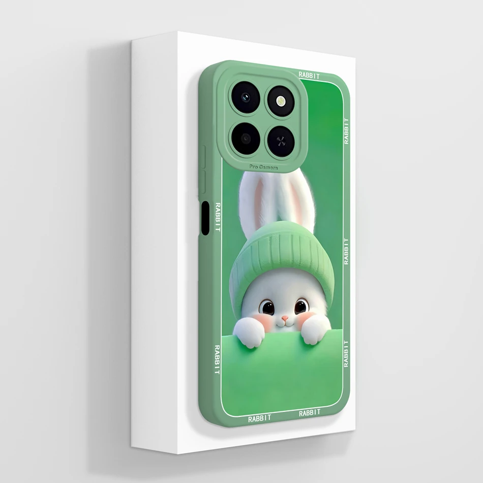 Чехол для Honor X6 X6S X6A X6B Plus X6C с милыми узорами дизайна ...