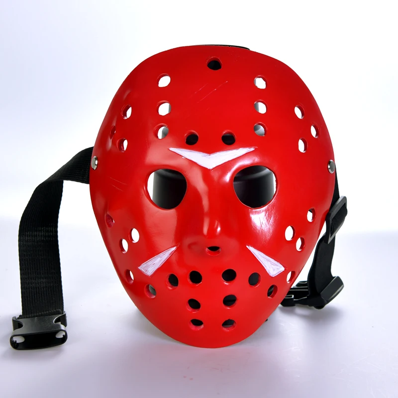 Red Hockey Mask